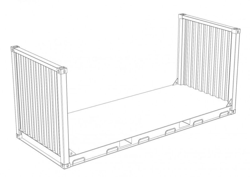 Flat Rack Container - Containerbasis.de
