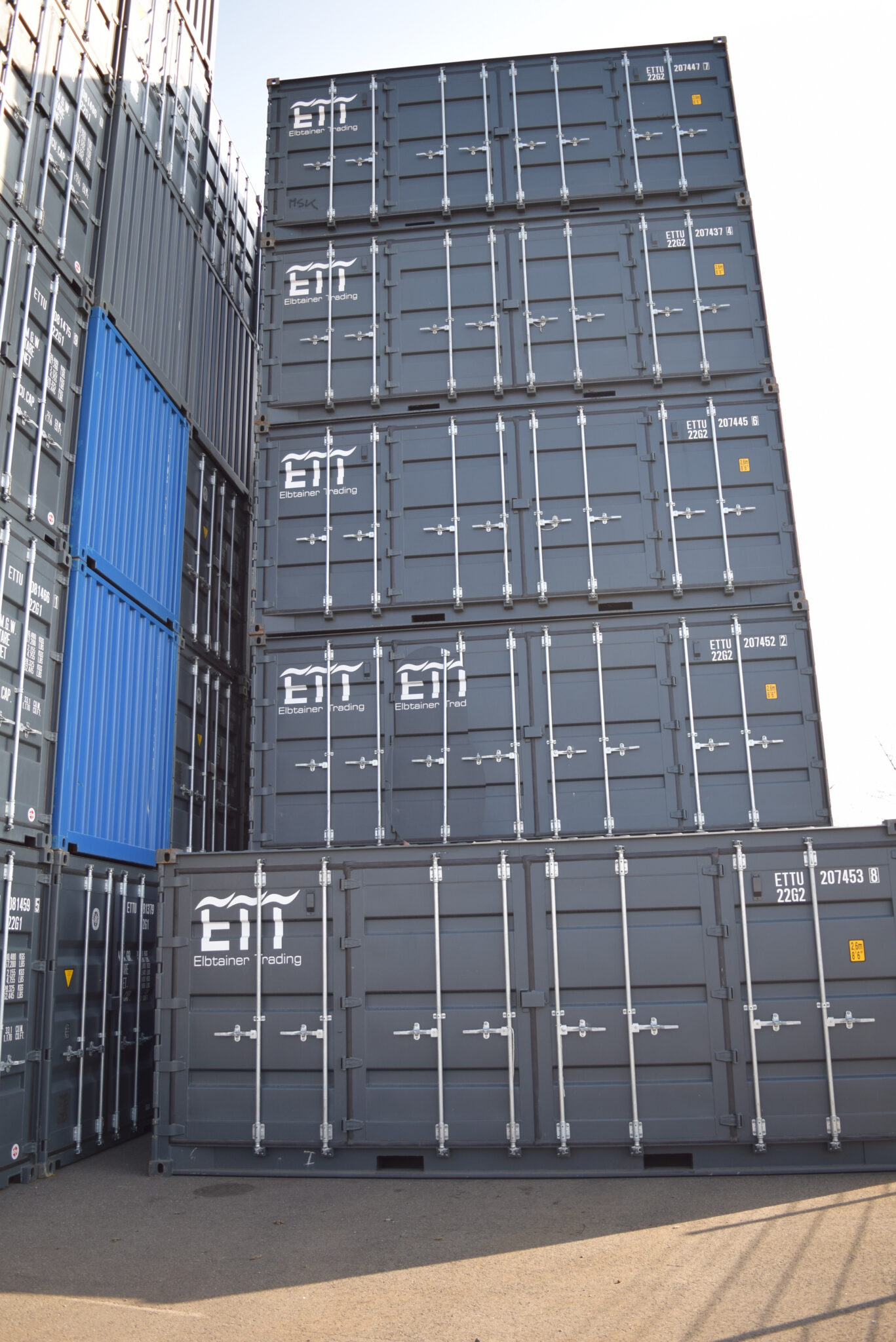 20 Fuß Container mit offener Seite (Side Door) - Containerbasis.de