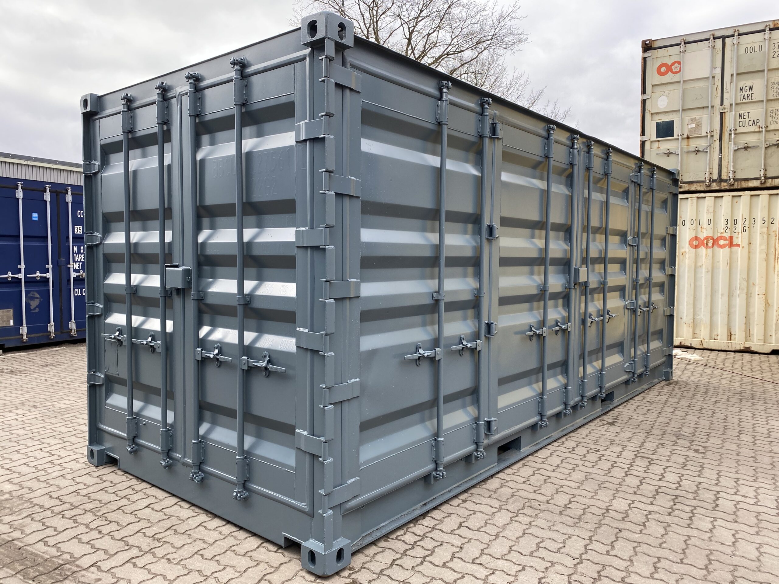 20ft Container mit offener Seite (Side Door) - Containerbasis