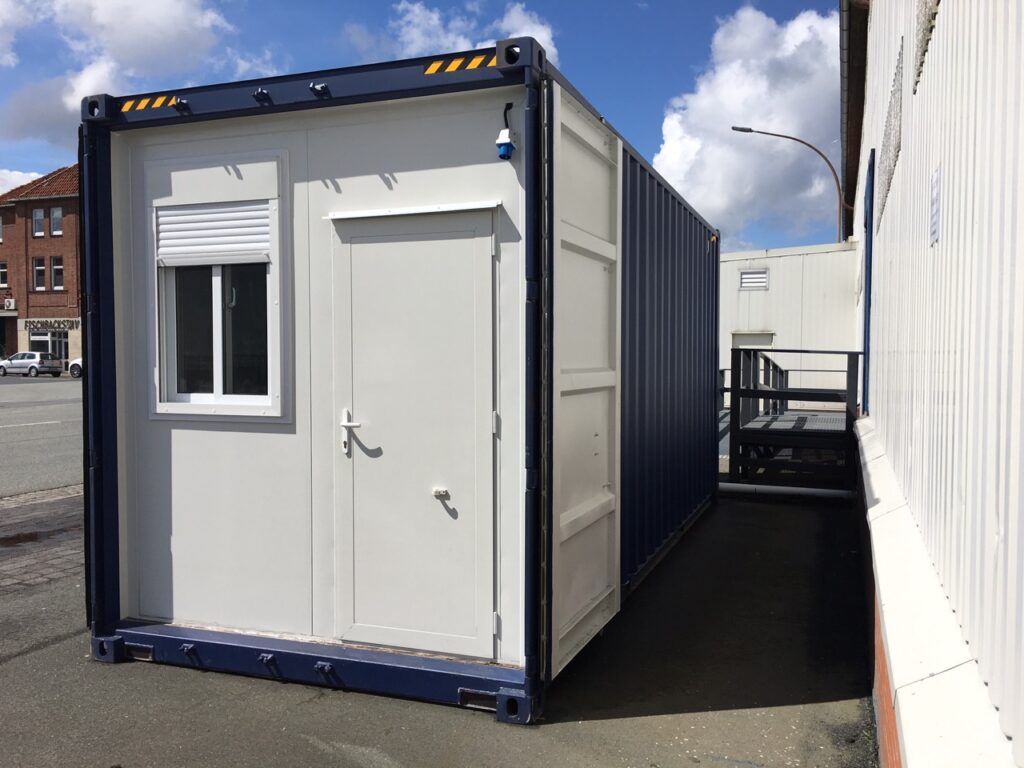 20 Fuß Highcube Box-in-Box Büro-/Wohncontainer - Containerbasis.de