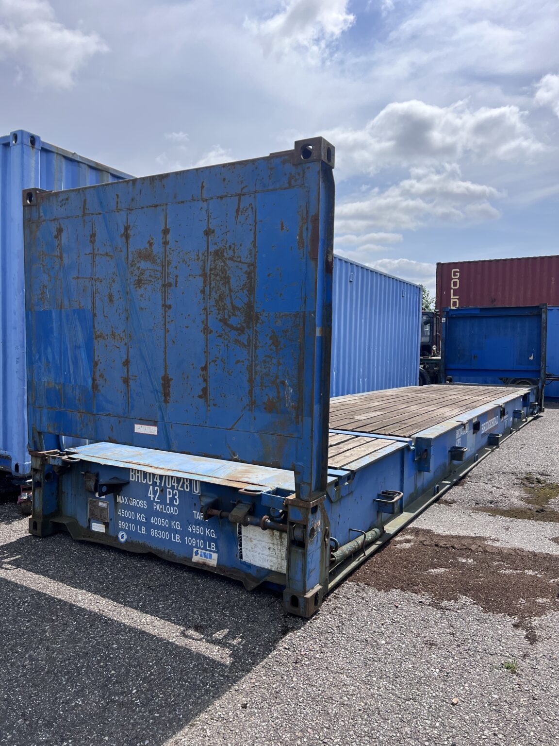 20 Fuß Container mit offener Seite (Side Door) - Containerbasis.de